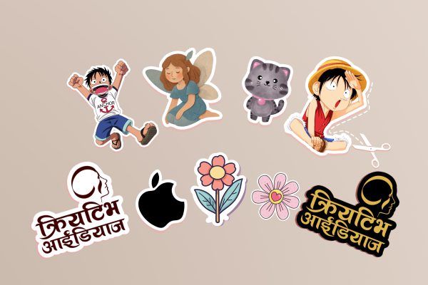 Sticker Cutting - Paper Nepal